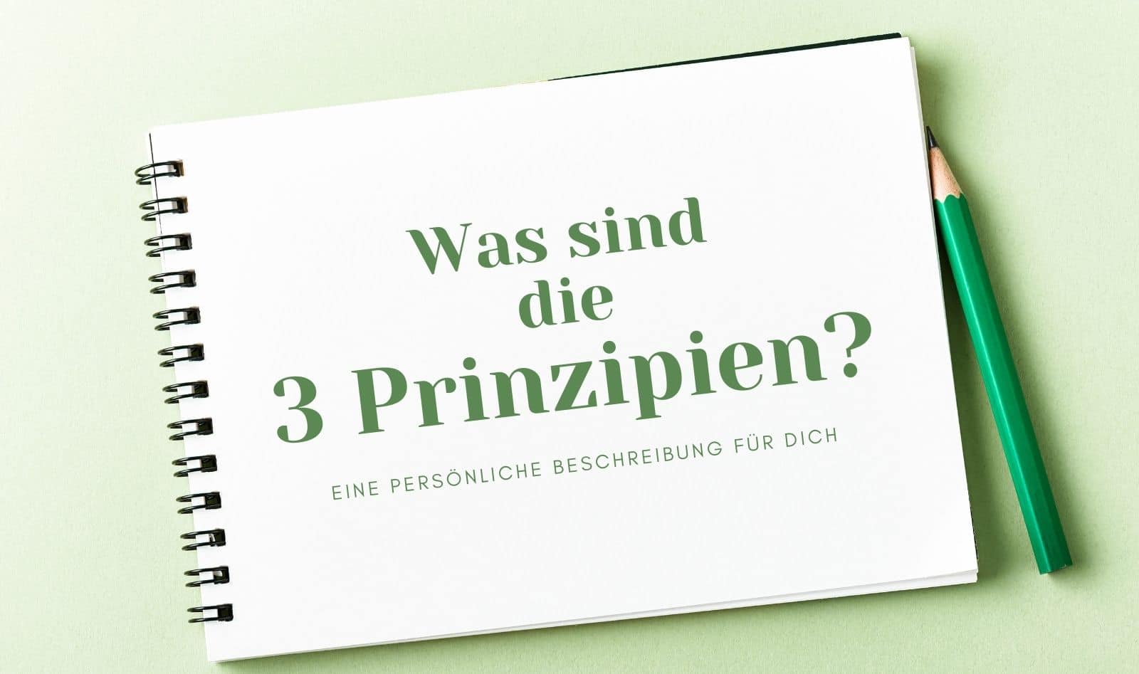 Die 3 Prinzipien und wie Sandra sie erklärt - Online Gesprächskreis